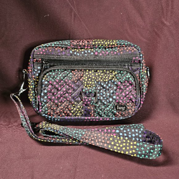 lug | Bags | Lug Carousel Crossbody Bag Multi Dot | Poshmark